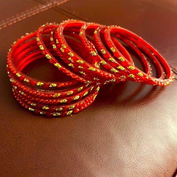 Jewelry | Glass Nepali Original Bangles 12 | Poshmark